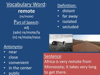 Vocabulary list 30, new | PPTX