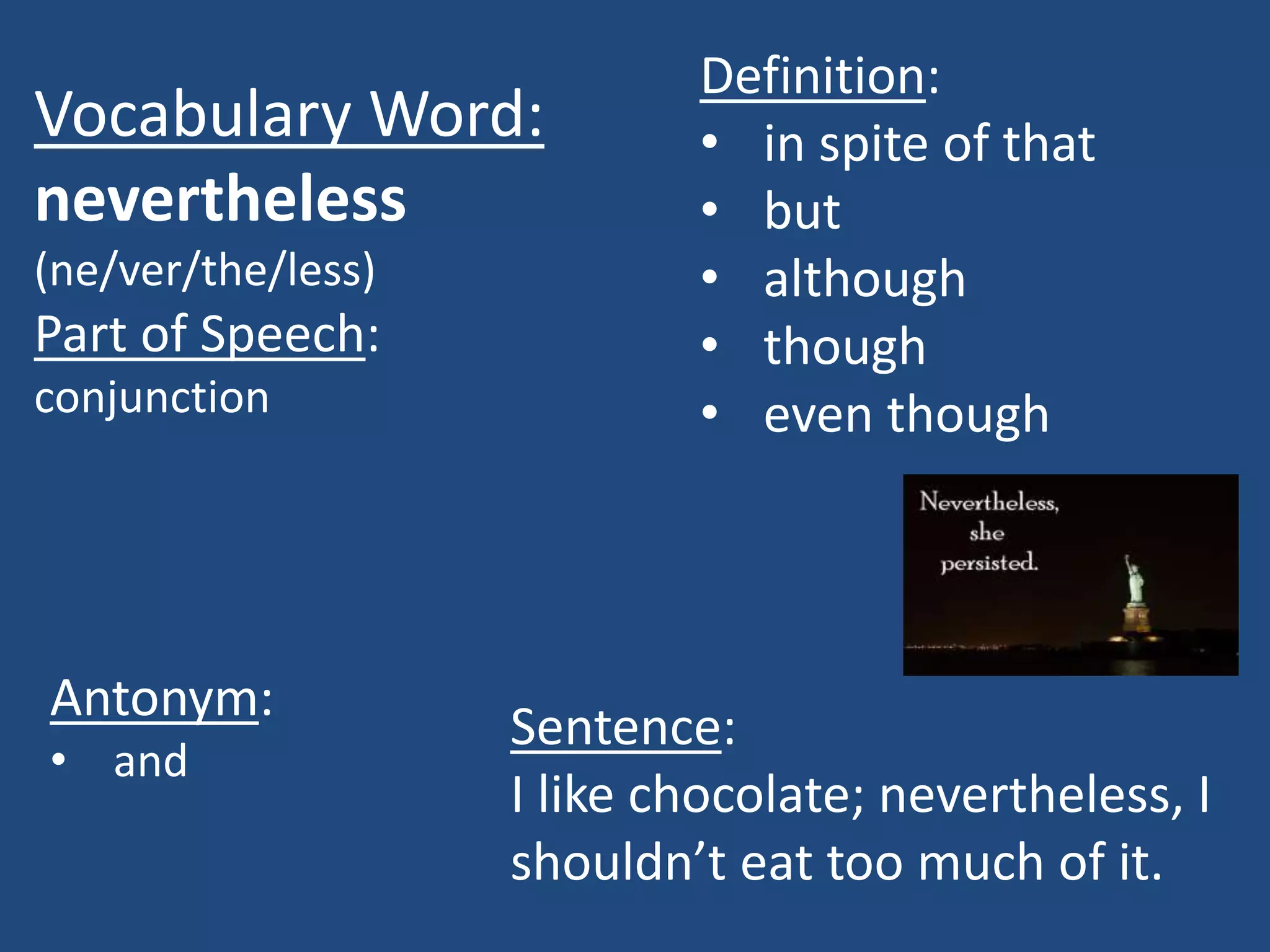 Vocabulary list 43 | PPTX