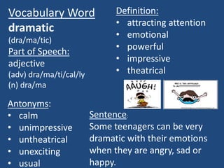 Vocabulary list 47 | PPT