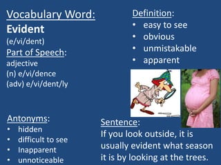 Vocabulary list 5 | PPTX