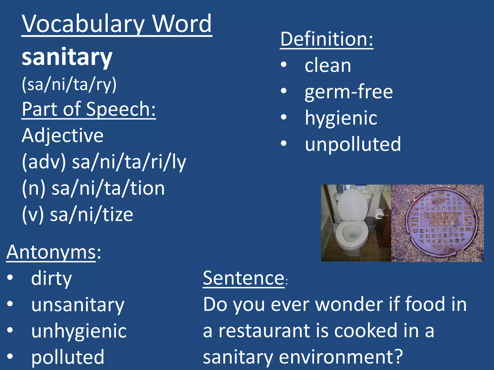 Vocabulary list 56 | PPTX