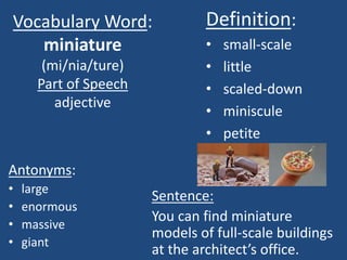 Vocabulary list 56 | PPTX
