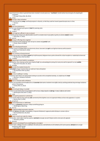 Vocabulary (list of 1001 words) | DOCX