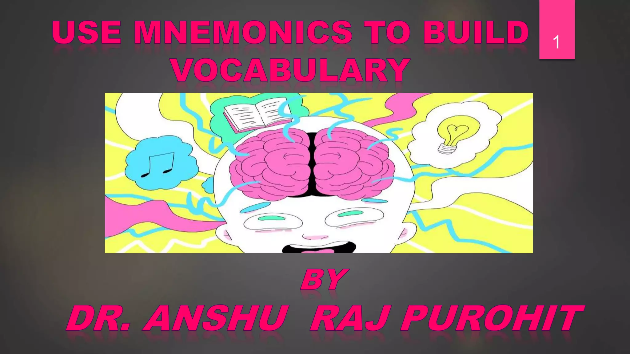Vocabulary mnemonics | PPT
