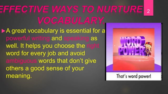 Vocabulary mnemonics | PPT