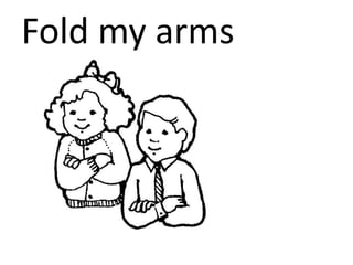 Vocabulary about body language | PPTX