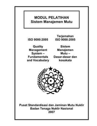 OPTIMASI DASAR MANAJEMEN MUTU | PDF