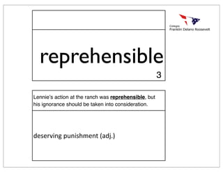 Vocabulary ofmiceandmen | PDF | Fiction | Books and Literature