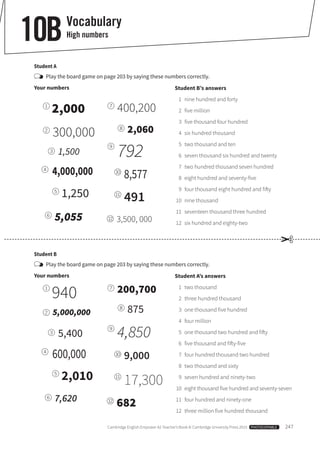 Vocabulary photocopiables | PDF