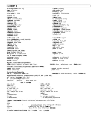 Vocabulary review | DOC