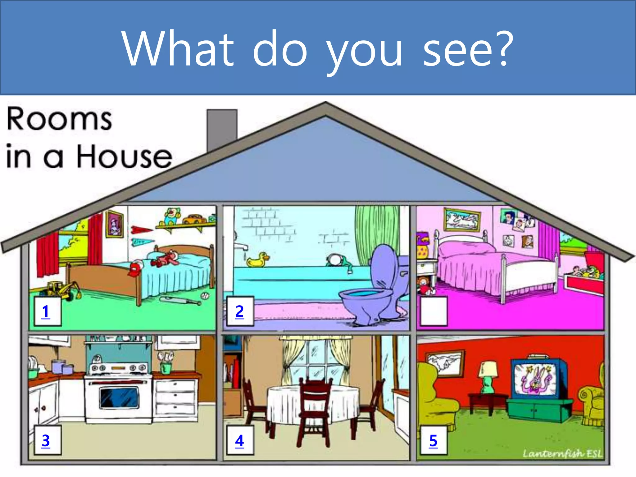 vocabulary rooms.pptx | Interior Decorating | Home & Garden