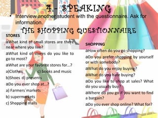 Vocabulary (shopping) traducción finalizada | PPT | Grocery Shopping ...