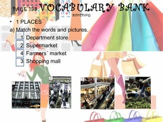 Vocabulary (shopping) traducción finalizada | PPT
