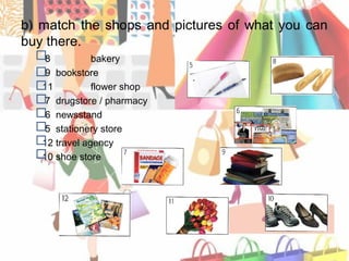 Vocabulary (shopping) traducción finalizada | PPT