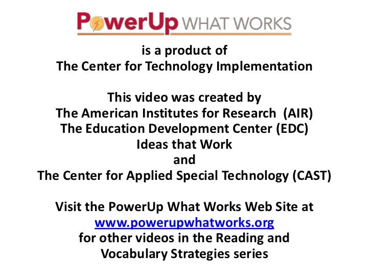 Vocabulary Strategies Overview vocabulary-strategies-overview