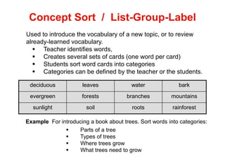 Vocabulary Tools and strategies | PPT