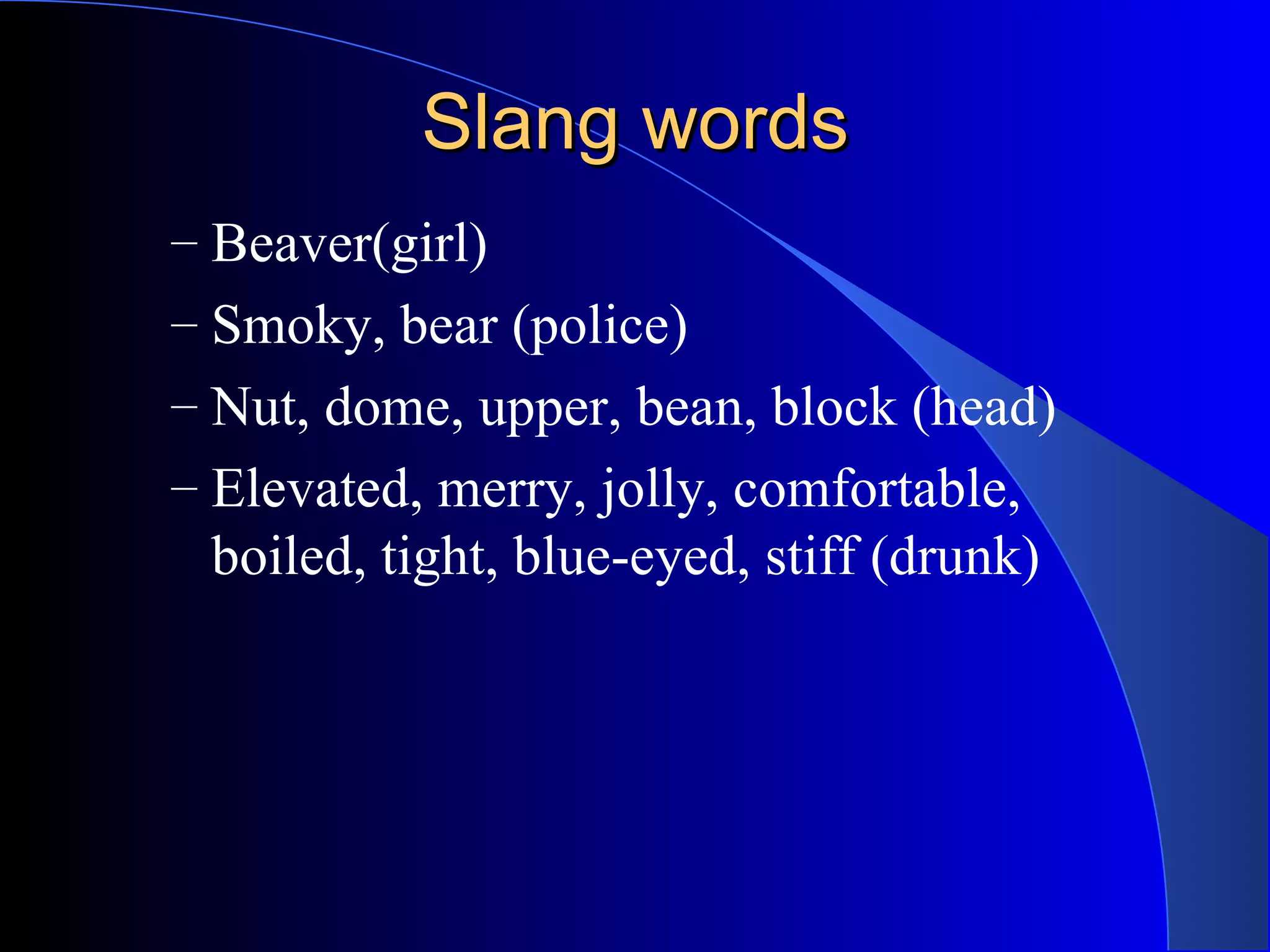 Stylistic Classification of English Vocabulary | PPT