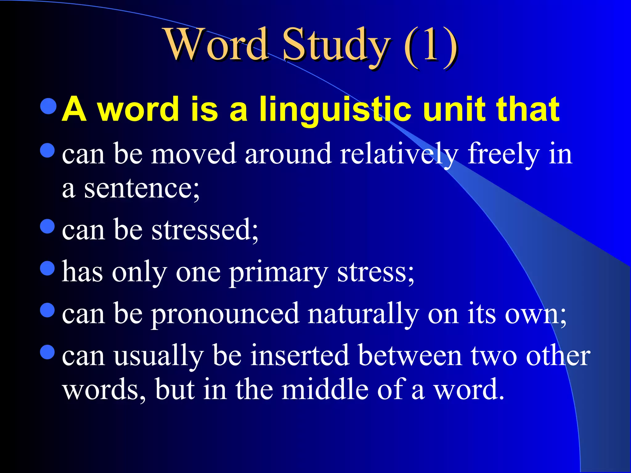 Stylistic Classification of English Vocabulary | PPT