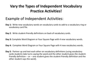 Googled Vocabulary Resource Guide Review | PPT