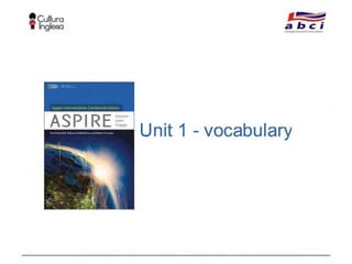 Vocabulary unit1 | PPTX