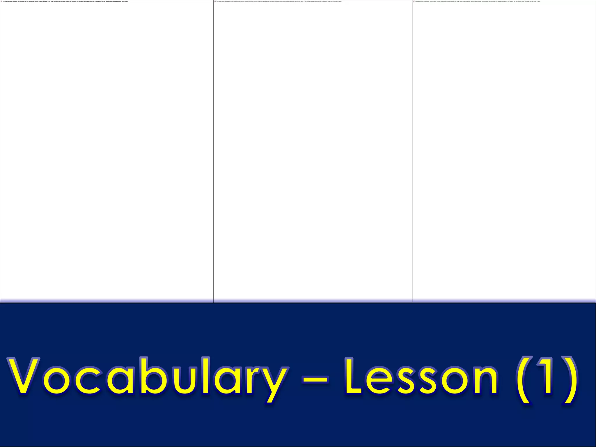 Vocabulary unit 1 sadlier oxford | PPSX