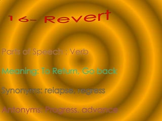 Vocabulary unit 1 sadlier oxford | PPSX