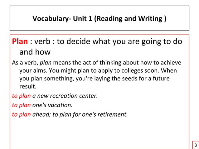 ENG 001 - Vocabulary Unit 1 R & W 1.pptx