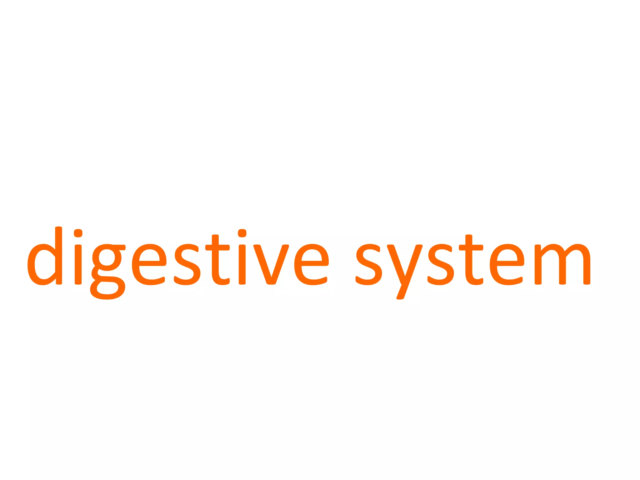 Vocabulary unit 1 the digestive system | PPT