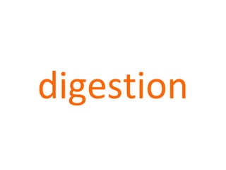 Vocabulary unit 1 the digestive system | PPT