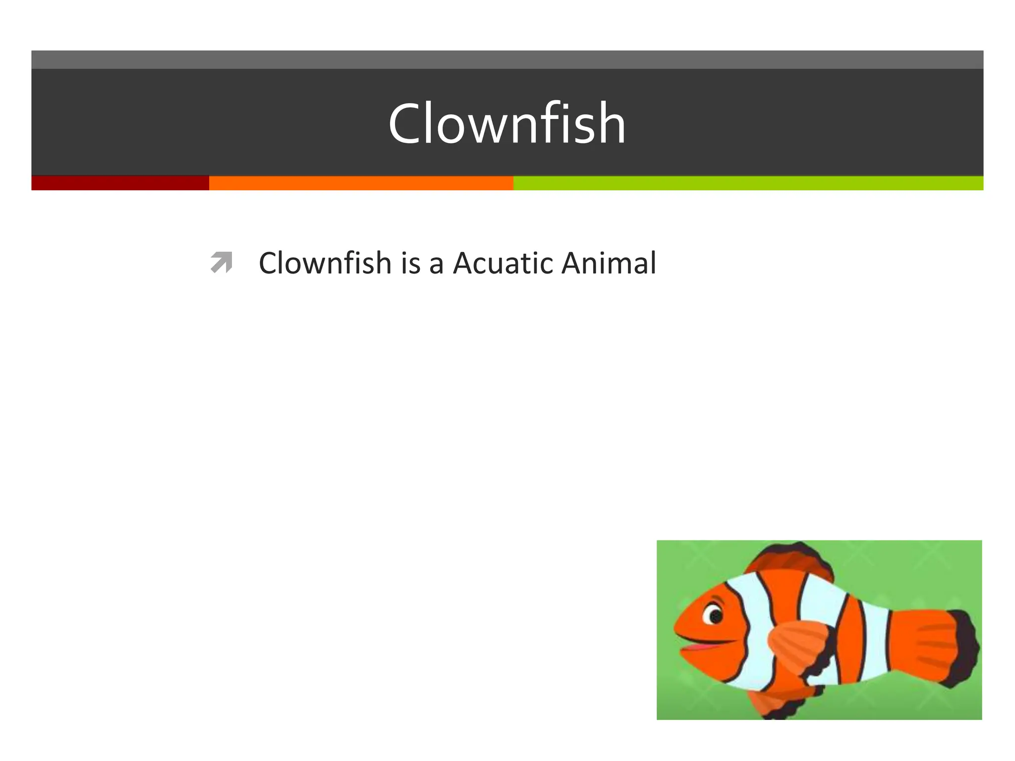 Vocabulary Unit 2 - Acuatic Animals for kids | PPTX