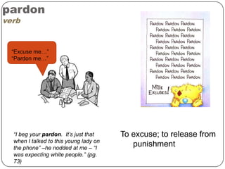 Vocabulary words proj m 7-8 | PPT