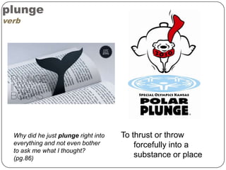 Vocabulary words proj m 7-8 | PPT