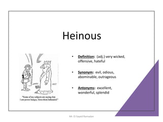 Vocabulary Workshop Level F Unit 6.ppt