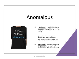 Vocabulary Workshop Level F Unit 6.ppt