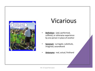 Vocabulary Workshop Level F Unit 6.ppt