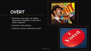 Vocabulary Workshop Level G Unit 2 | PPTX