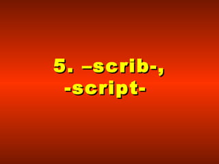 Vocab week ppt #2 fact graph logo mort scrib | PPT