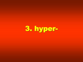 Vocab week ppt #7 prefixes ex hyper e hypo in im il | PPT