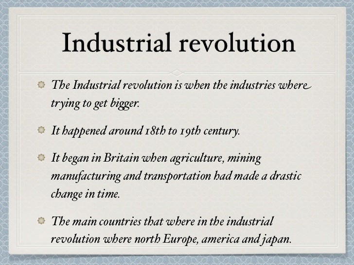 World History Industrial Revolution Vocabulary