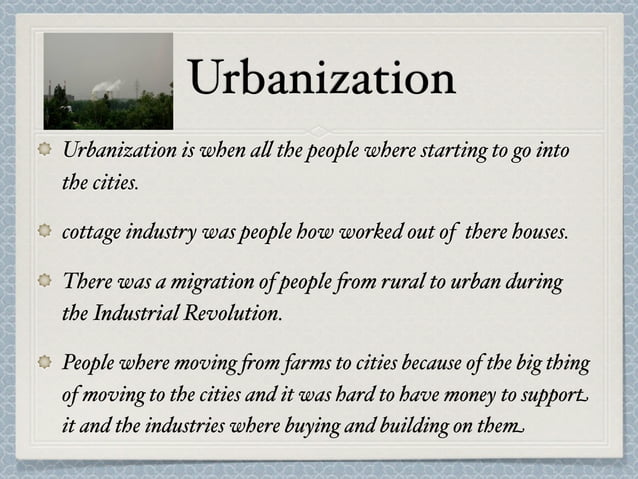 Industrial Revolution Vocabulary | PPT