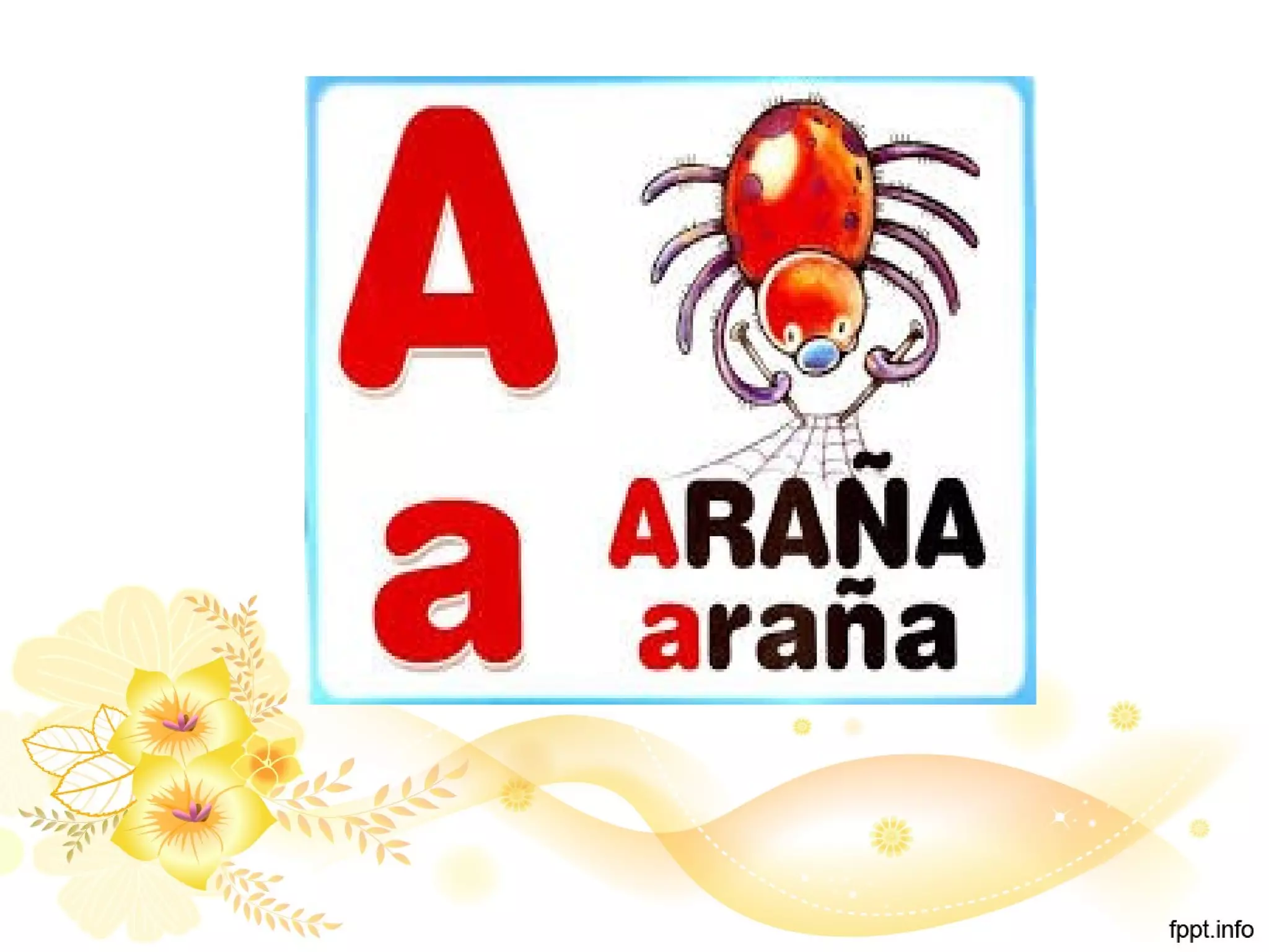 Vocal a para niños | PPT