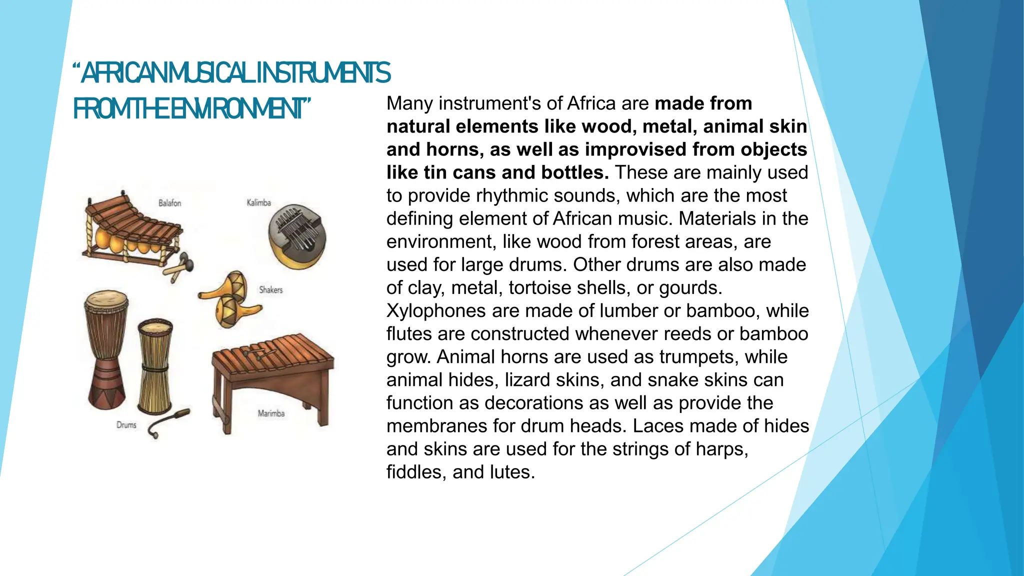 VOCAL-FORMS-OF-AFRICAN-MUSIC-INTRUMENTS.pptx