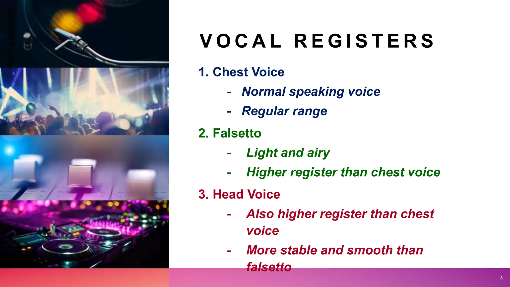 Vocal Workshop material Vocal Workshop material | PPT