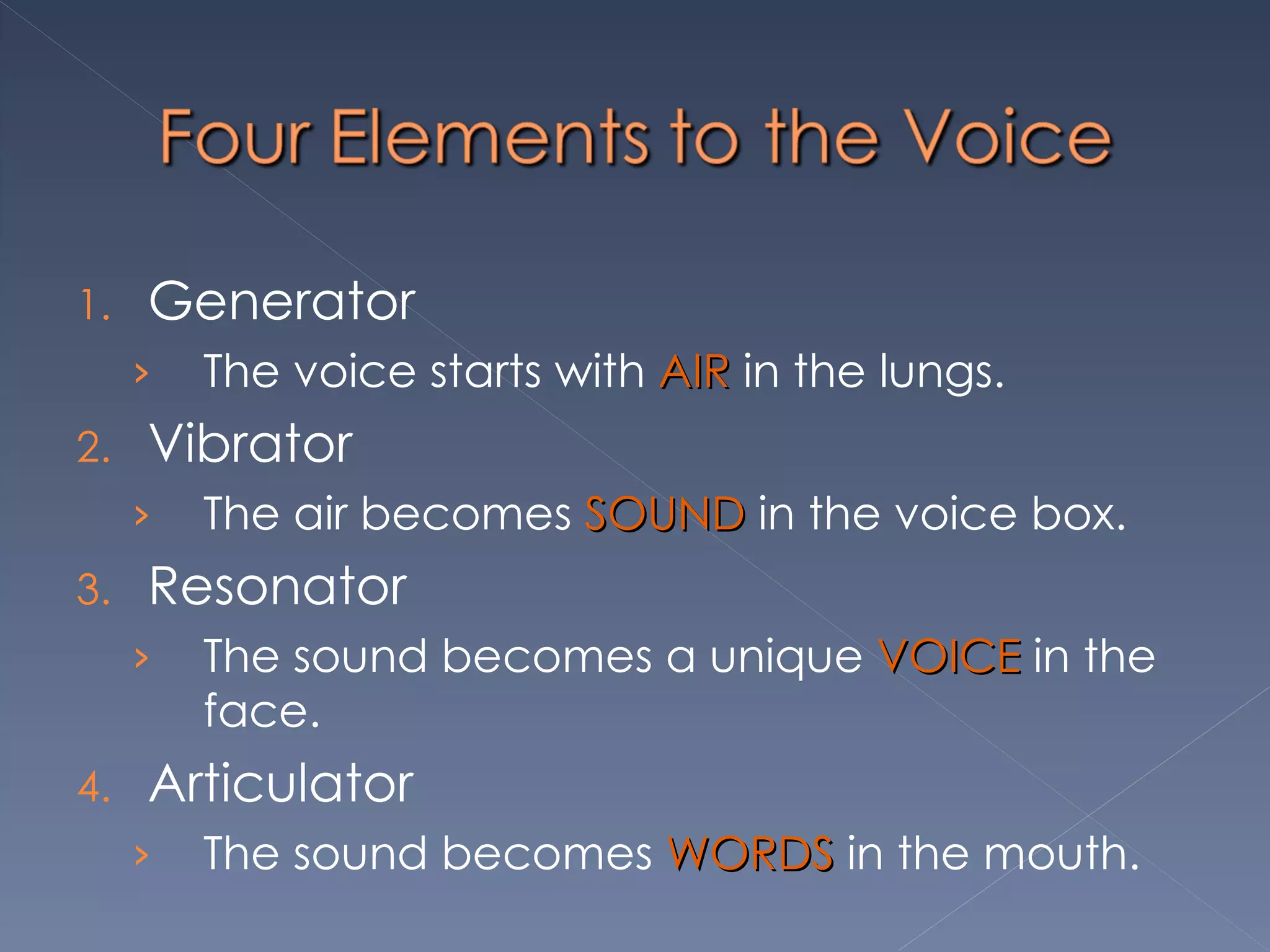 Vocal Anatomy | PPT