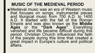 Vocal and Instrumental Music of the Medieval,.pptx