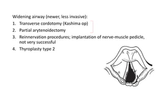 Vocal cord palsy | PPTX