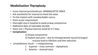 Vocal cord palsy | PPTX