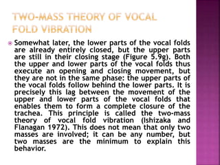 Vocal cords vibration theories | PPTX