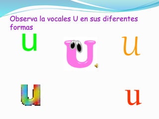 Vocales | PPTX