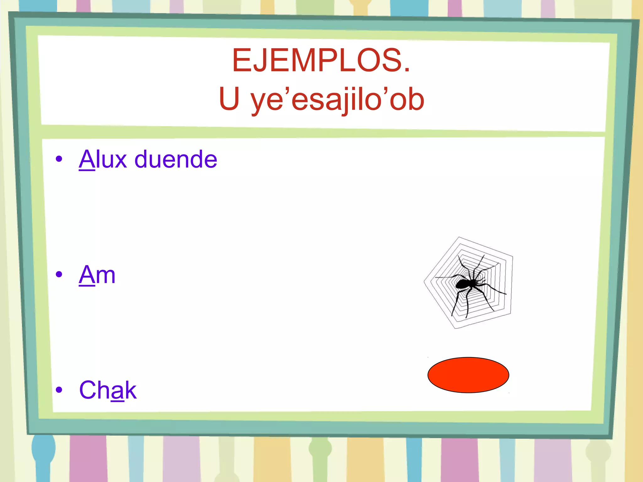 Vocales en maya | PPT